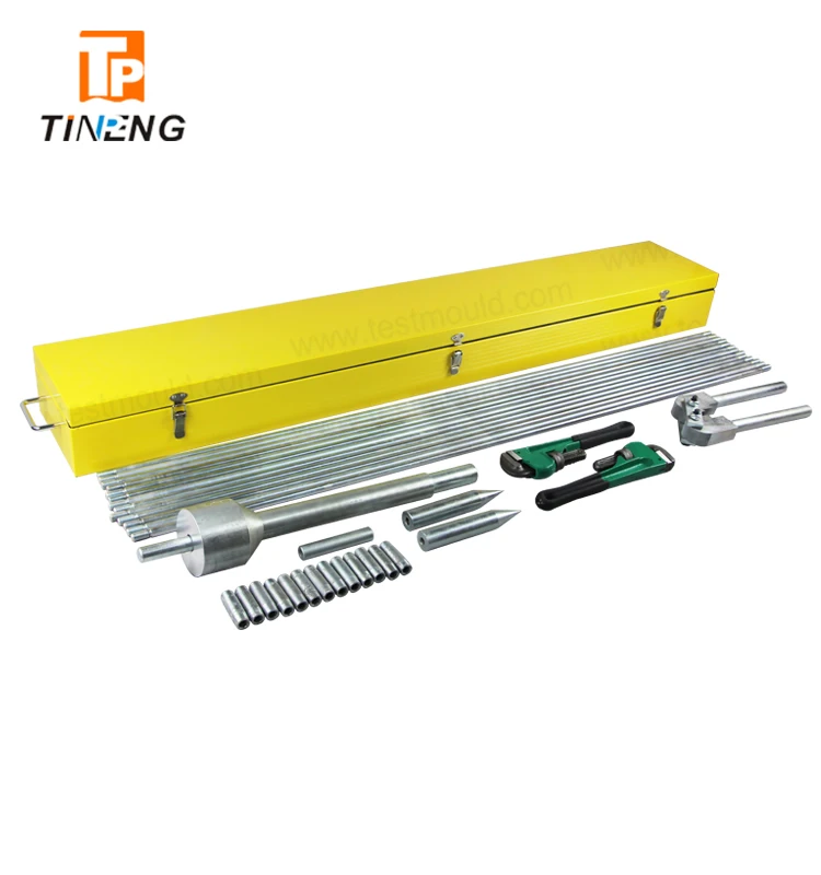 Dynamic Cone Penetration Testing with Tianpeng JKR Probe