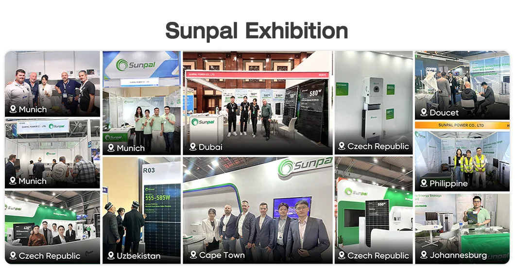 Sunpal Industrial Solar Energy System 250kW 190kW 100kW On-Grid Pv ...