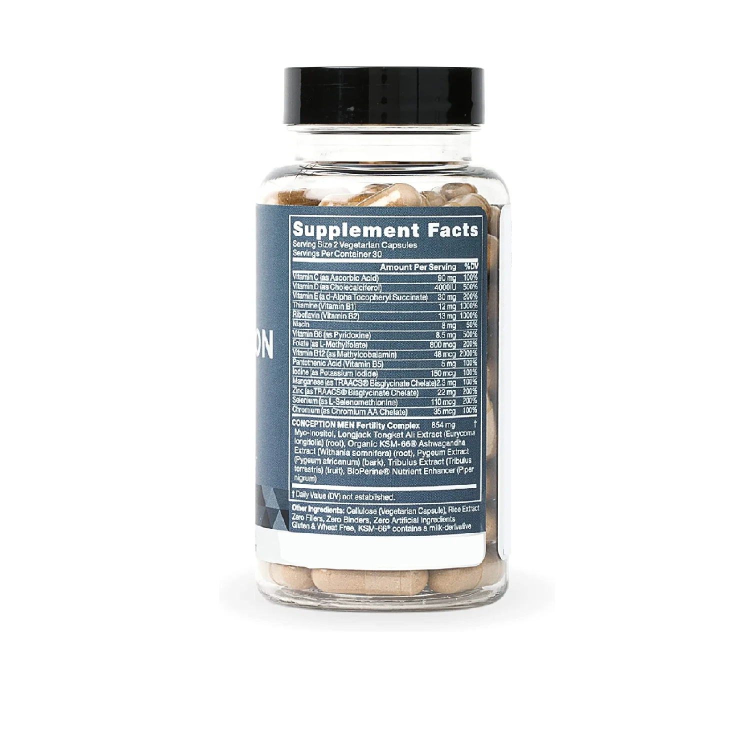 Conception Men Fertility Vitamins - Optimize Count & Volume