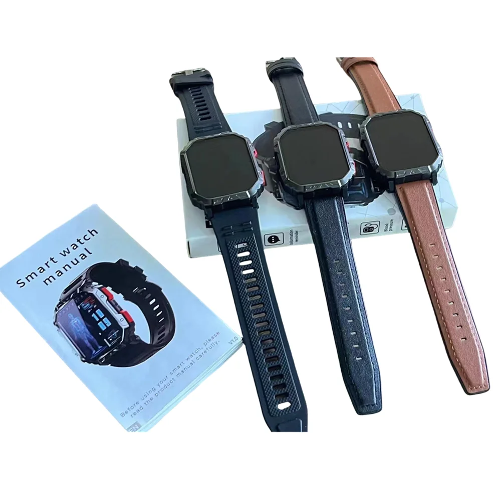 Smartwatch F407 Body Temperature Heart Rate Monitoring HRV Report Smart ...