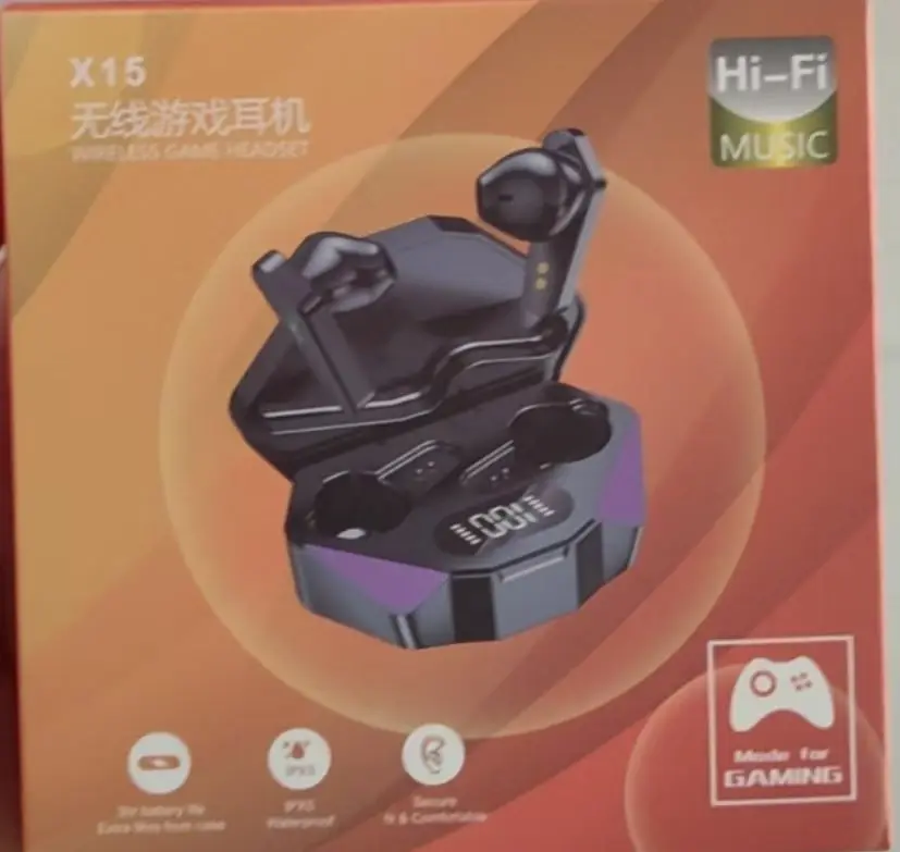 New True Wireless Tws Audifonos Auriculares Gamer X15 Tws Pro Gaming In ...