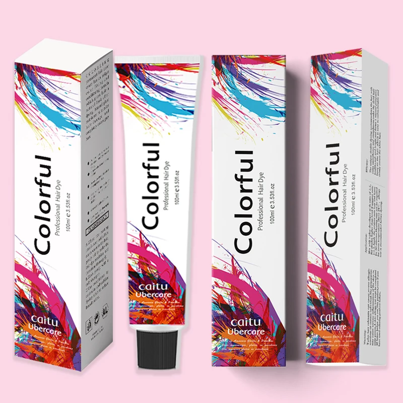 Customized Hair Color Cream Logo Mens Permanent Hair Color Permanent ...