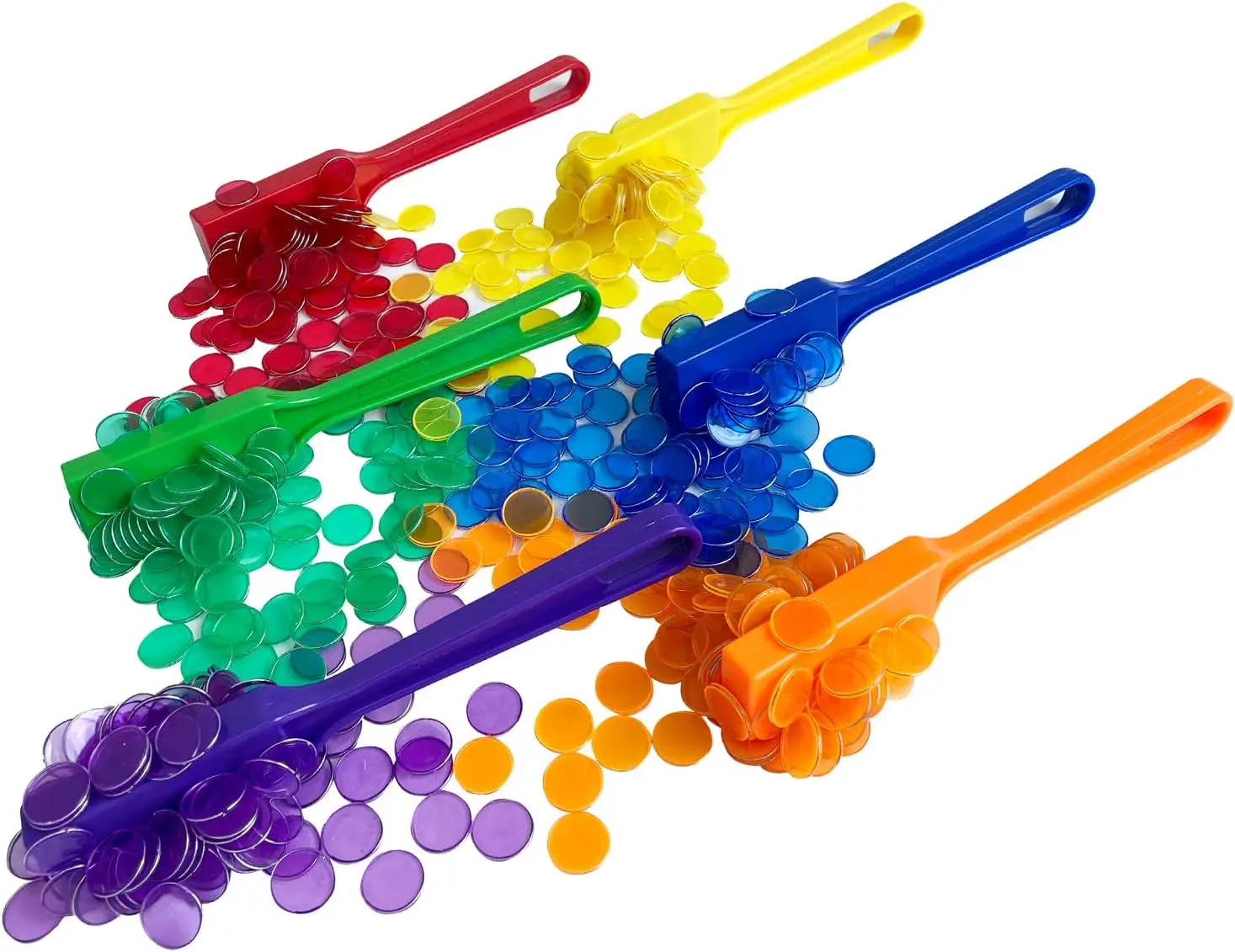 Educational Montessori Magnetic Wands Bingo Chips Games Toys for ...