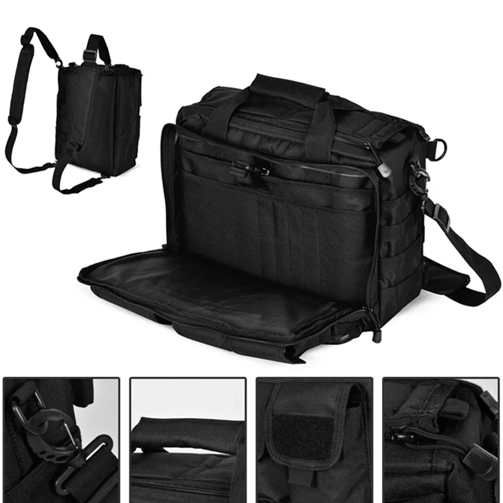 Outdoor Laptop Bag Molle Messenger Shoulder Sling Briefcase Tactical ...