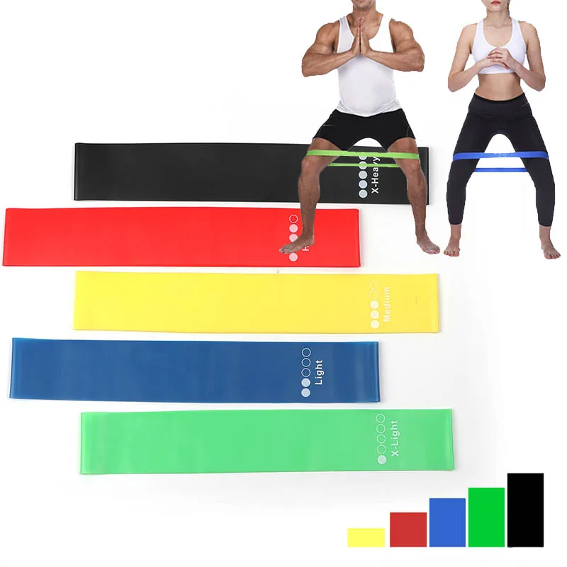 Gym Fitness Band - Durable, Non-Slip Latex Resistance Bands