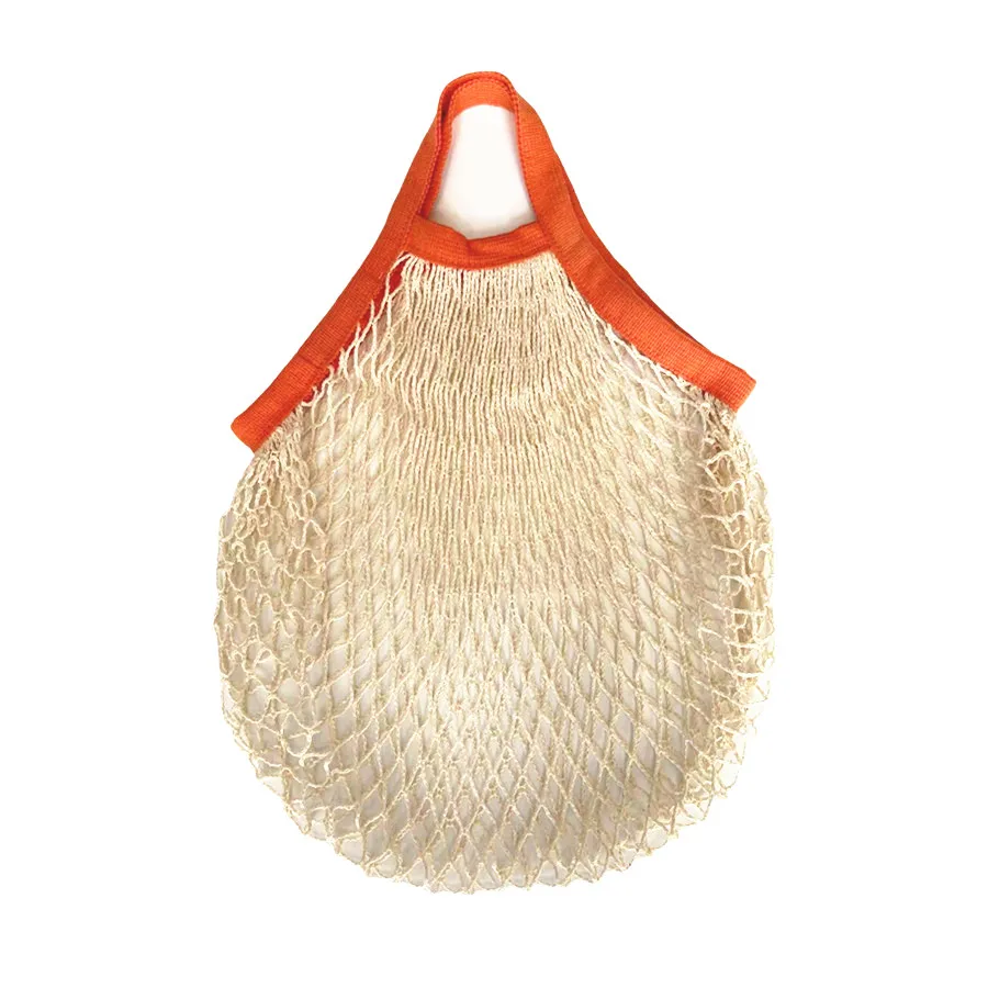 Custom Reusable Grocery Mesh Bags Organic Cotton Bags Tote Shopping Net ...