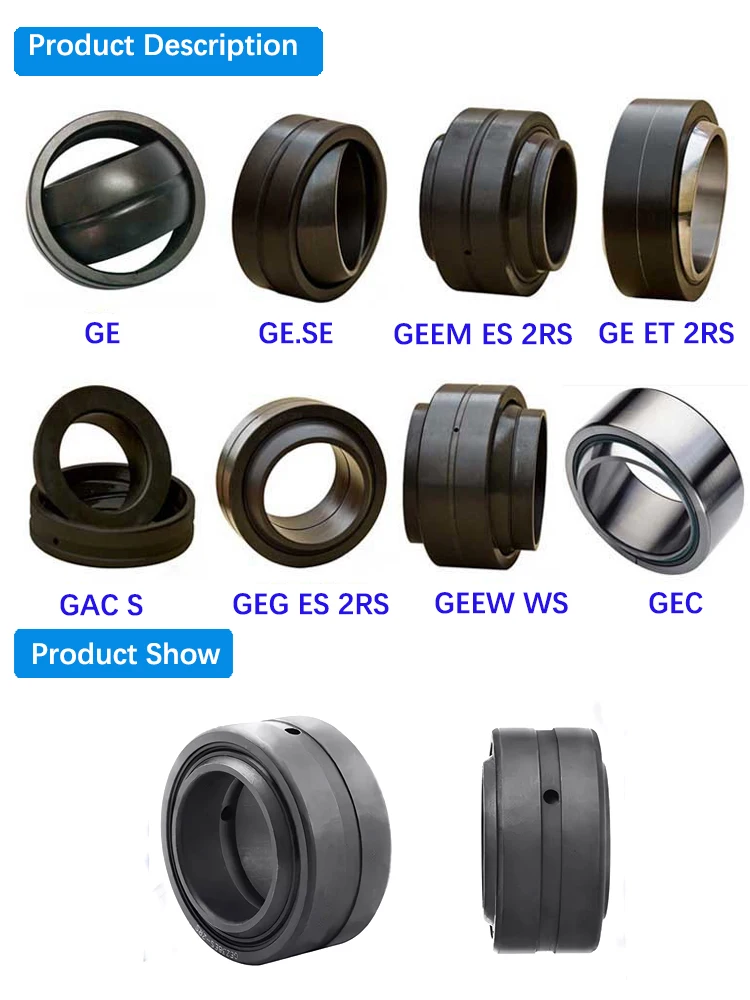 Industrial Radial Spherical Rod End Plain Bearing GE17ES| Alibaba.com