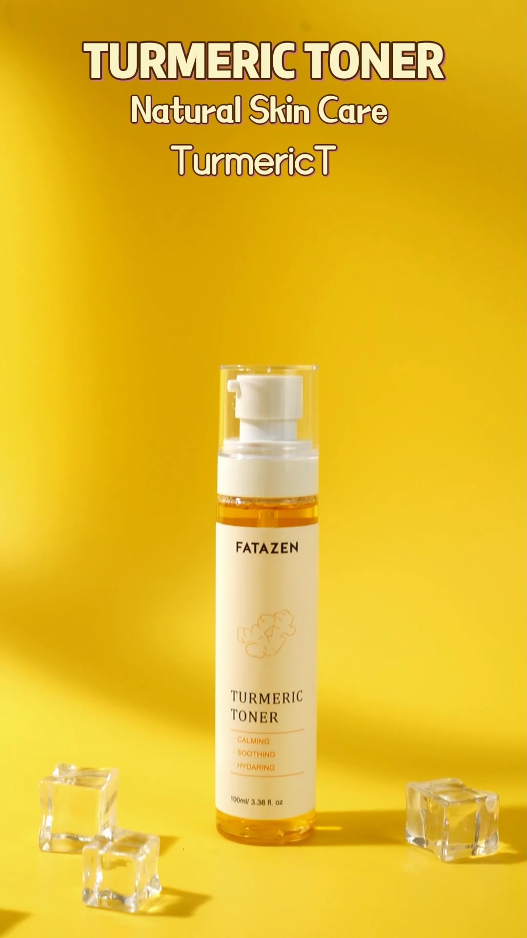 Natural Organic Turmeric Whitening Vitamin C Refershing Moisturizing