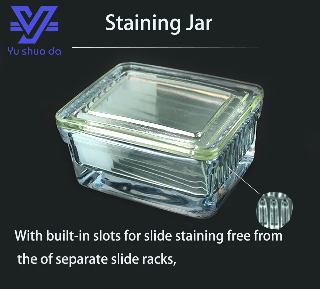Histology Staining Racks Chemical Jars For Dyeing For Microscope Slide ...