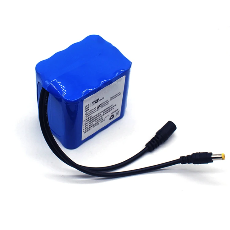 12V 3S4P Cell Pack BMS Lithium Ion Battery 10ah for LED Light