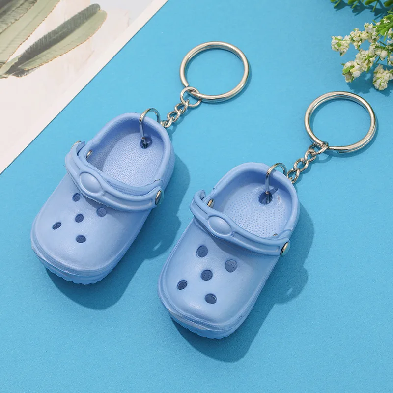 Ymbr Wholesale Pvc Mini 3d Rubber Pvc Keychain Cute Croc Shoe Keychain ...