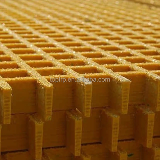 GRP Floor Grating Platform Ladder Walkway Grate Plastic Reinforced Frp ...