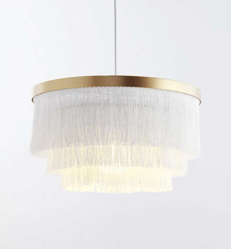 Decorative Tassel Type Chandeliers Light Pendant Lamp Tassel Light ...