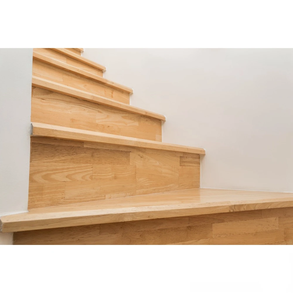 CBMMART Stair Bullnose Prefinished Oak Stair Treads