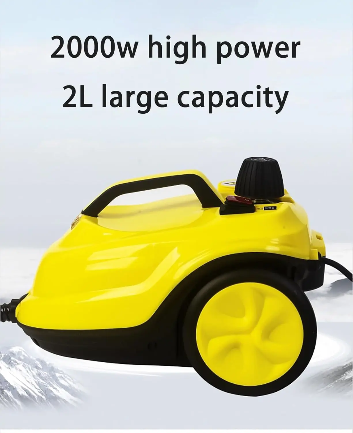 Heavy-duty Canister Portable Handheld Car Steam Cleaner for Carpet Sofa ...