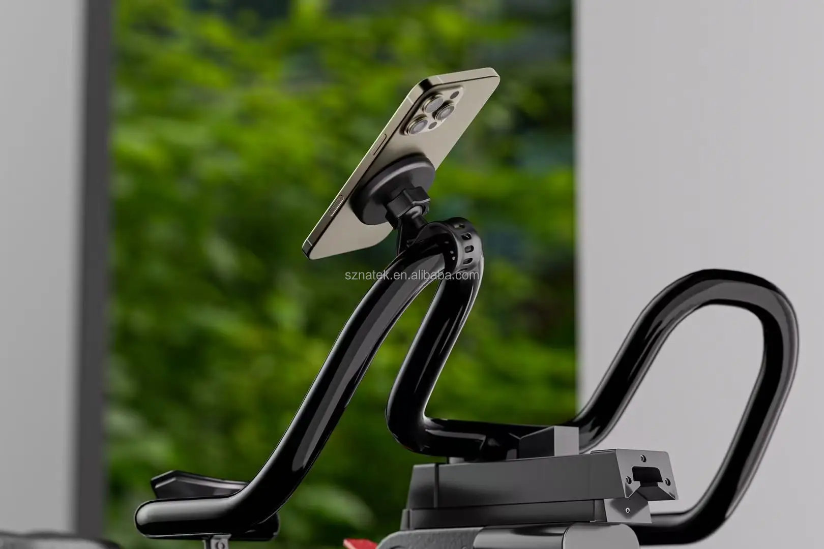 Gym Stationary Bike Mount with Adjustable Straps for Magsafe-Magnetic ...