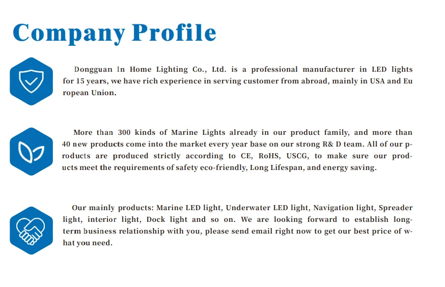 Vehicle Trailer Marine Boat 12v Ip68 Dual Color White Blue Slim Line ...