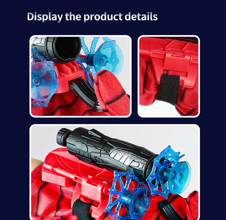 Spider Launcher Cosplay Shooting Game Children Role-playing Boys ...