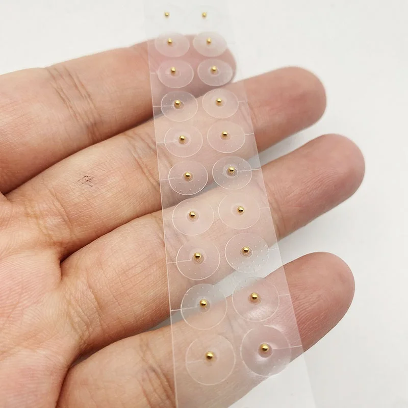 Ear Seeds Acupuncture - 24K Gold Magnetic Beads for Wellness