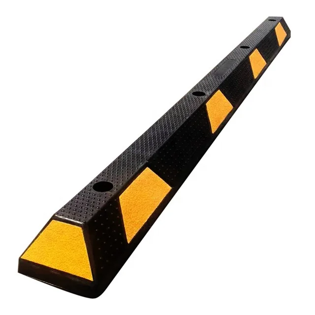 Parking Block Curb Stop,65" Heavy Duty Yellow Reflective Strip - Buy ...