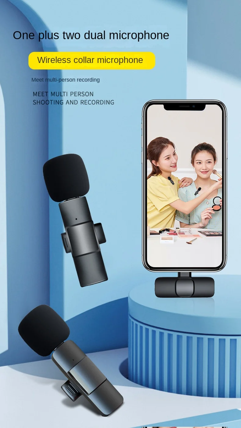 Portable Audio Video Recording Mini Mic for Iphone Android