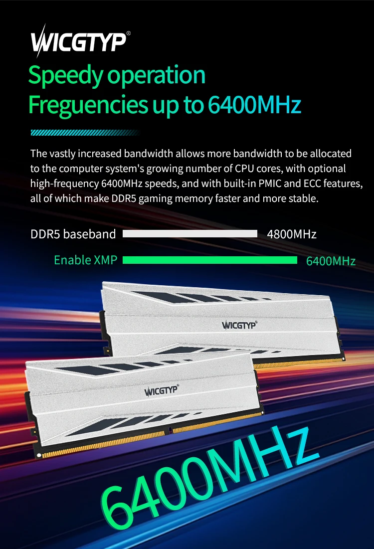 DDR5 Memory - High Performance RAM for Gaming & Computing