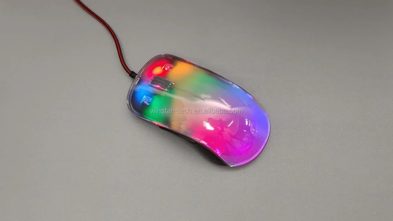 Attractive Design Esports Full Color Rgb Transparent Crystal Luminous ...