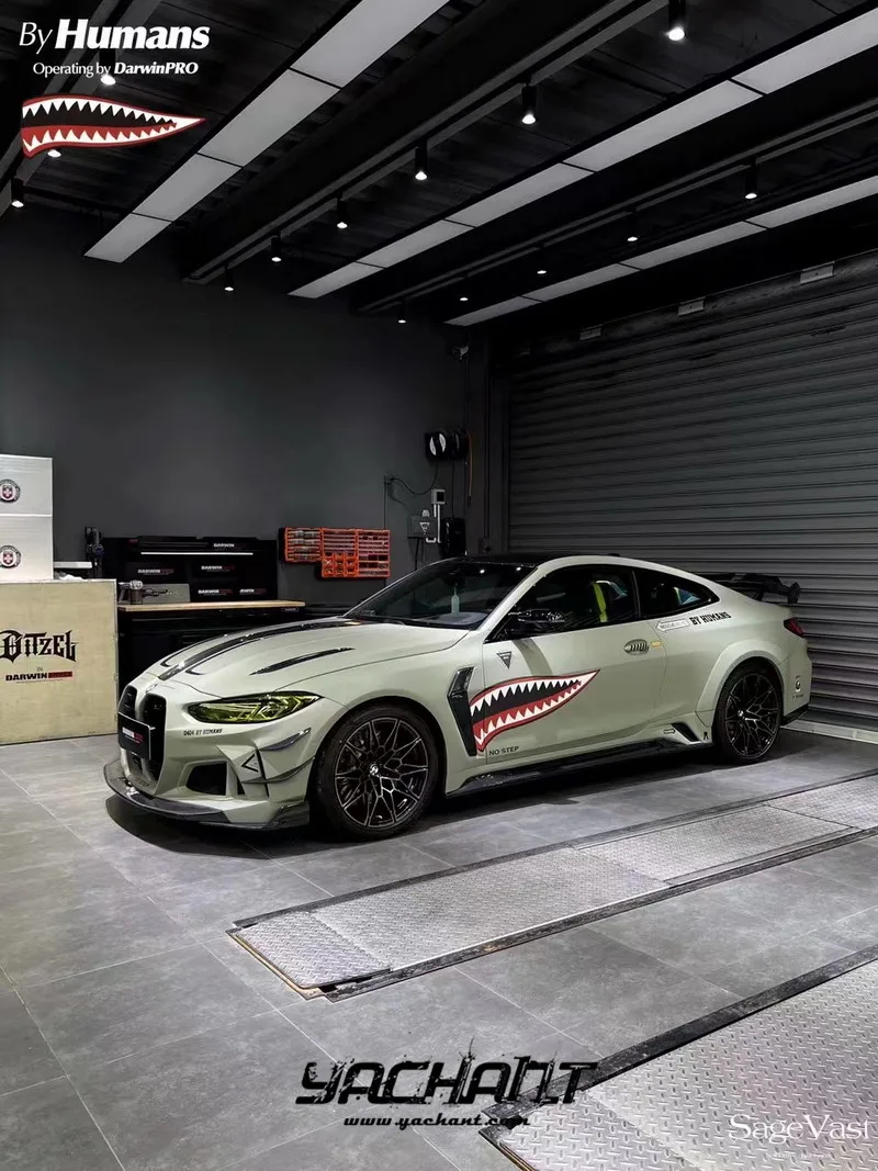 Portion Carbon Fiber 2021 2022 2023 2024 G80 M3 G82 G83 M4 BYHumans Front Bumper Body Kit for ...