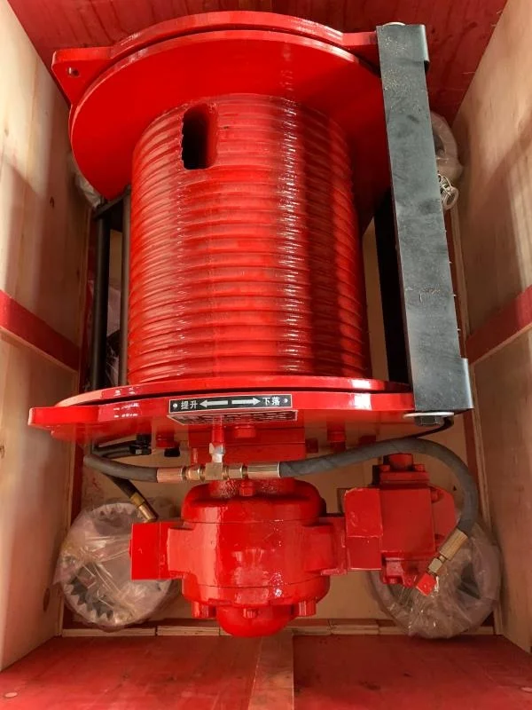 Hydraulic Winch YJ-3T-4A for SJ PETRO ,RG PETRO,DFXK,BOMCO,ZYT,HH ...