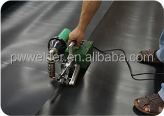 Industrial Plastic Vinyl Wrap Vinyl Hot Wedge Hot Air Welding Machine ...