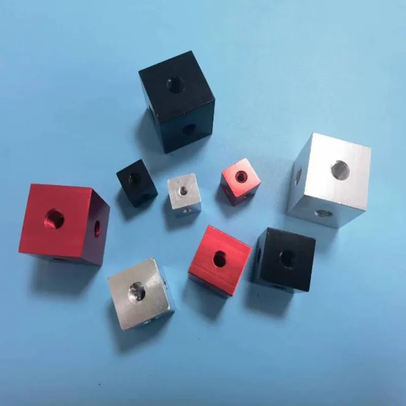 M3 M4 M5 M6 Acrylic Thread Aluminum Six Sided Block Nut Plate Fasteners ...
