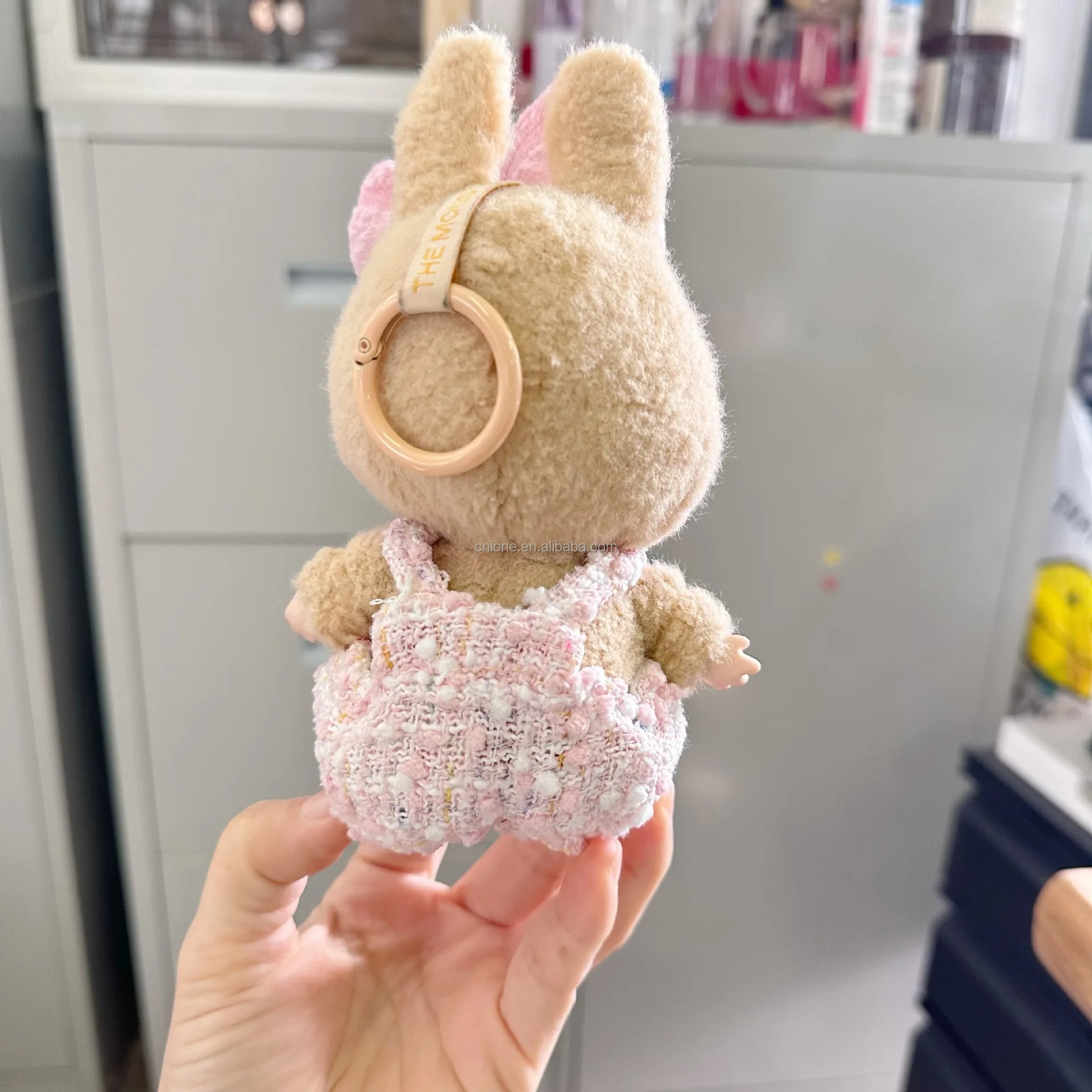 LABUBU Blind Box Plastic Cloth Doll Pendant Rhinestone Style