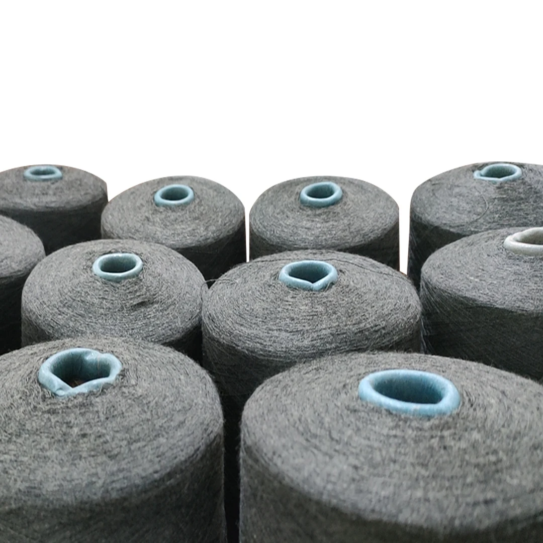 Wholesale Fire Retardant 20s/2 Black 70% Panox 30% Para Aramid Blended ...