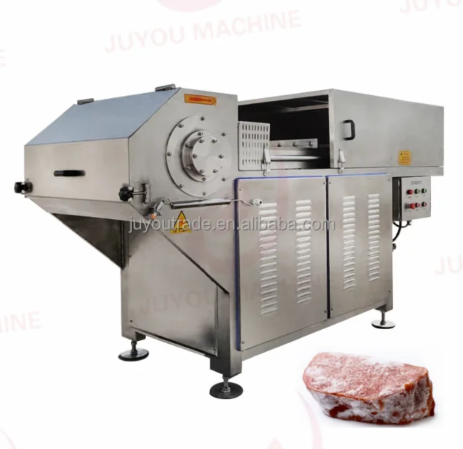 Stainless Steel Frozen Meat Block Flaker - High Performance