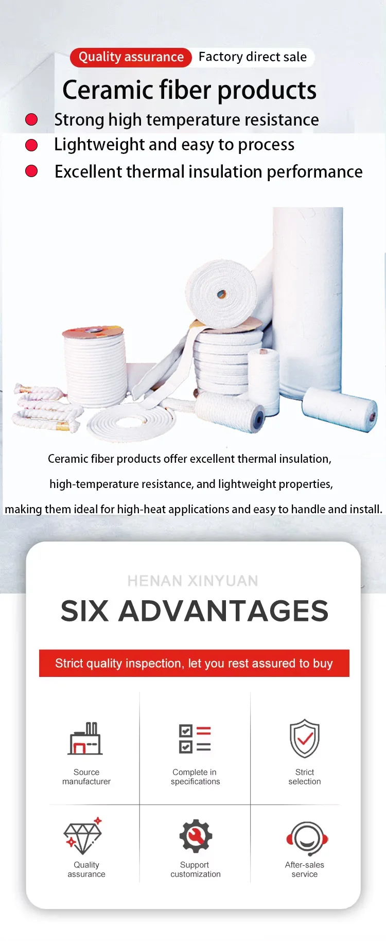 Insulation Ceramic Fibre Blanket, Aluminum Silicate Ceramic Fiber Wool ...