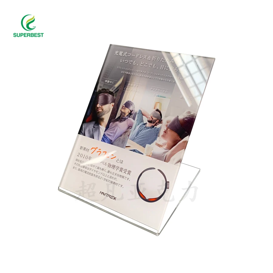 Transparent Thin Acrylic Sheet Counter Display Can Be Customized ...