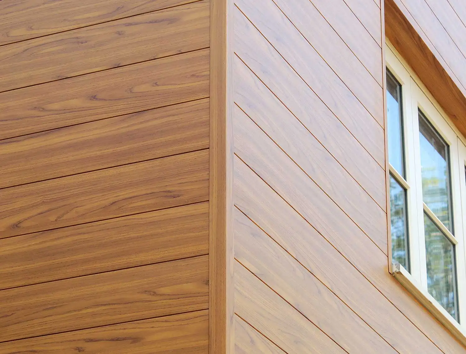 Timber Look Aluminium Exterior Cladding - Durable & Stylish