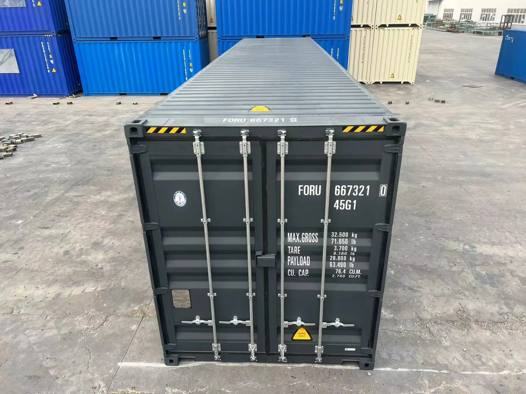 Qingdao Rayfore High Quality 40FT High Cube Dry Shipping Container ...