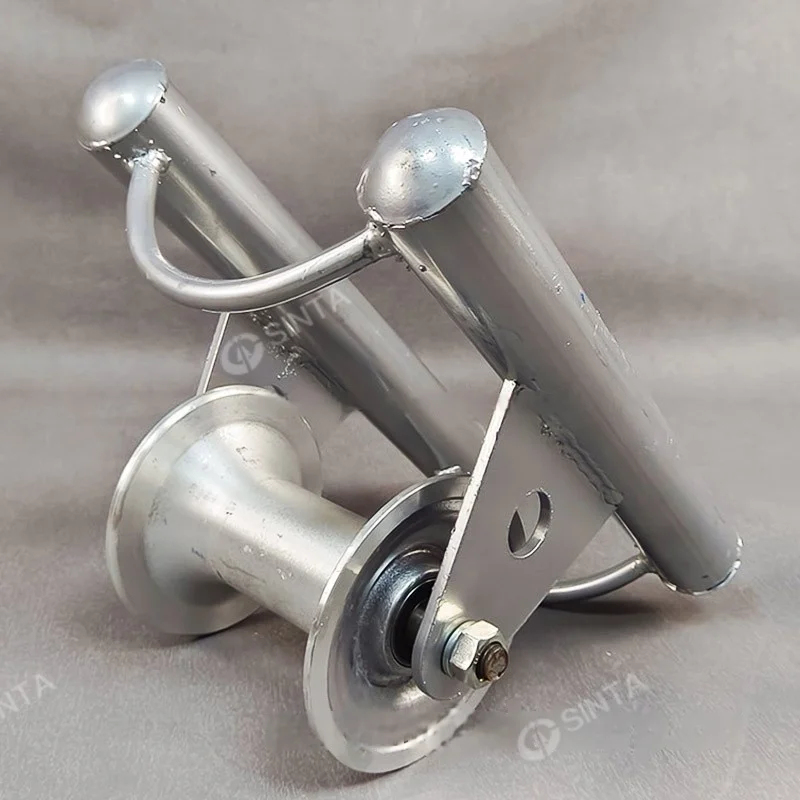 Triple Wheel Corner Transmission Cable Pulling Pulley Roller Guide ...
