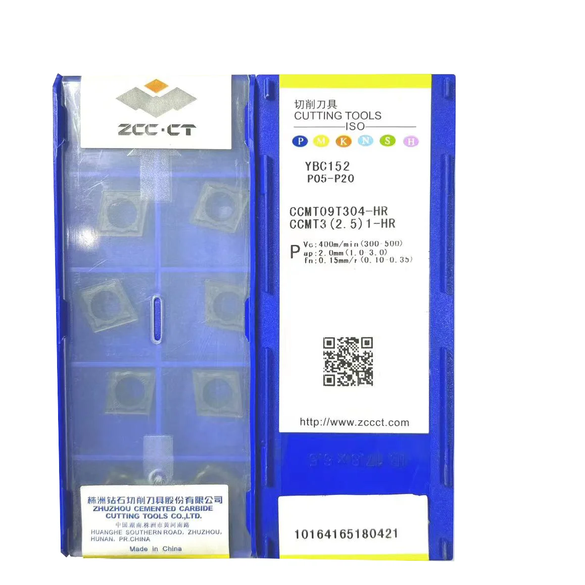 Zcc Ccmt Ybc152 Ccmt09t304-hr Carbide Inserts Cnc Turning Tool Lathe ...