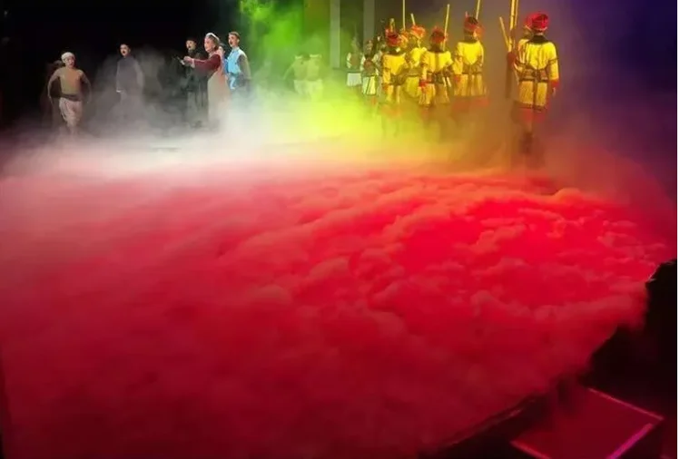 Wedding Props 3500w Fog Machine Stage Wedding Effect Dry Ice Fog ...