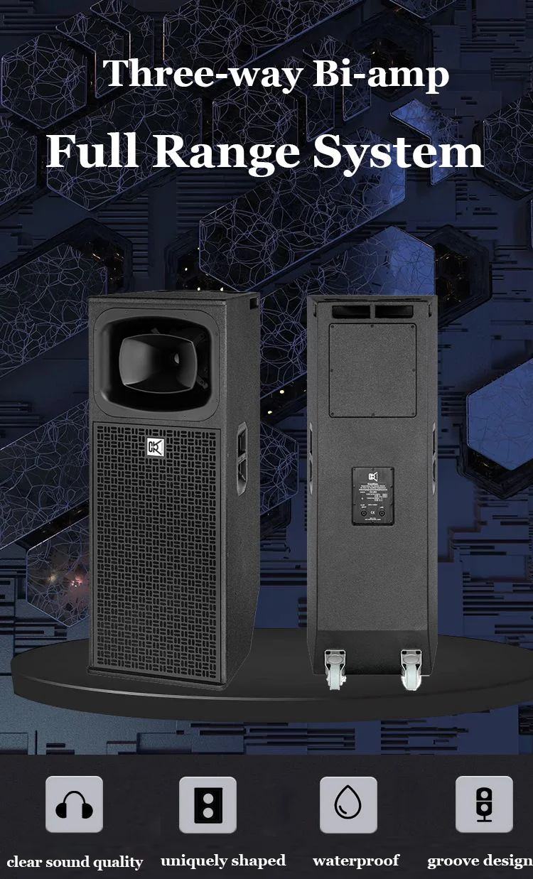 New Design Active & Passive Three-way Full Range Speaker - Buy Three ...