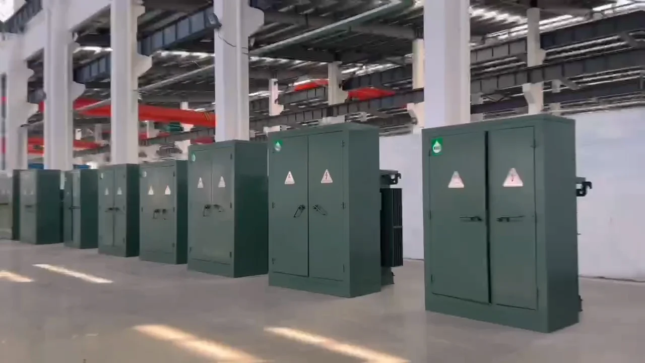 Cubicle Power Distribution Transformer Substation Outdoor Compact ...
