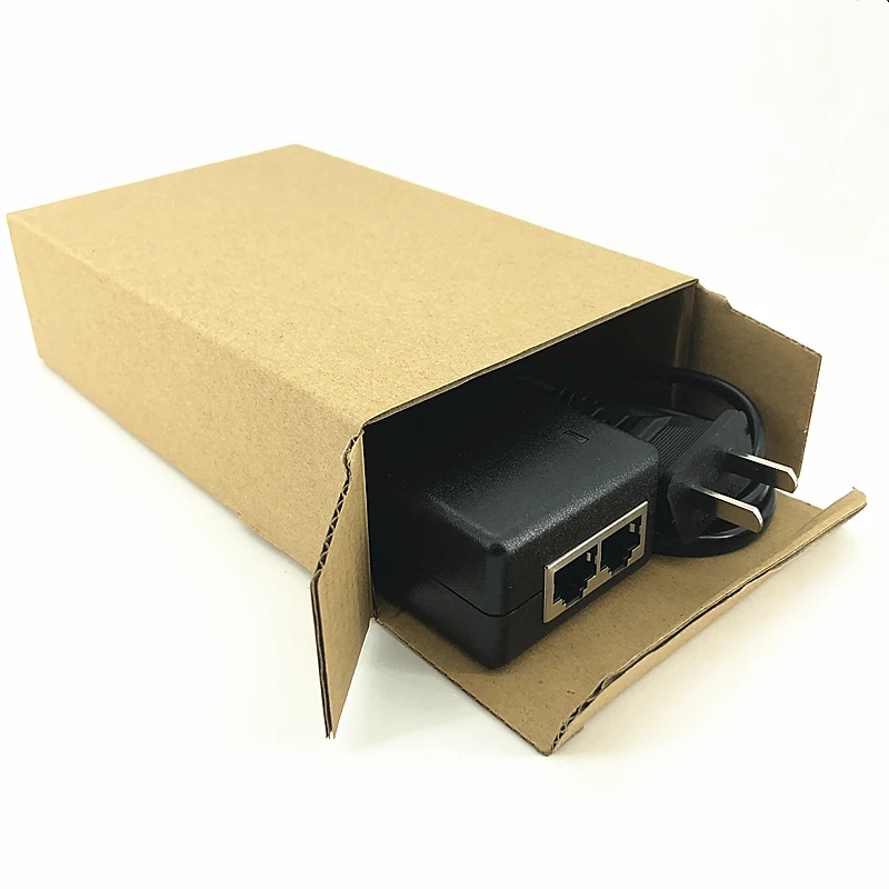 Dual 2 Port Gigabit Poe Injector Adapter 12v 24v 48v 55v 220v 1a 2a 3a ...
