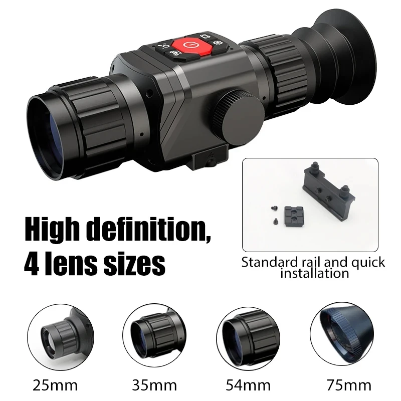 New Arrival Thermal Night Vision Scope Gr225/gr235 25 35 Mm Long Range ...