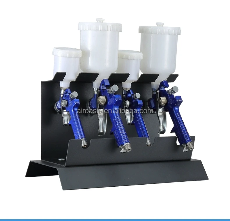 Paint Spray Gun Holder/feed Paint Gun Stand Wall Mount Gravity Spray ...