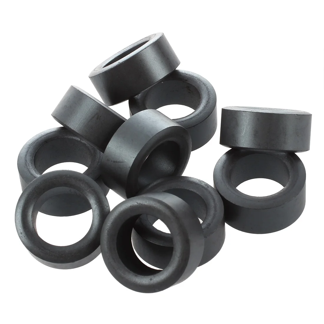 Black Ferrite Ring Magnet Toroid Core Ferrite Powder Core Series Toroidal Cores - Buy Ferrite ...