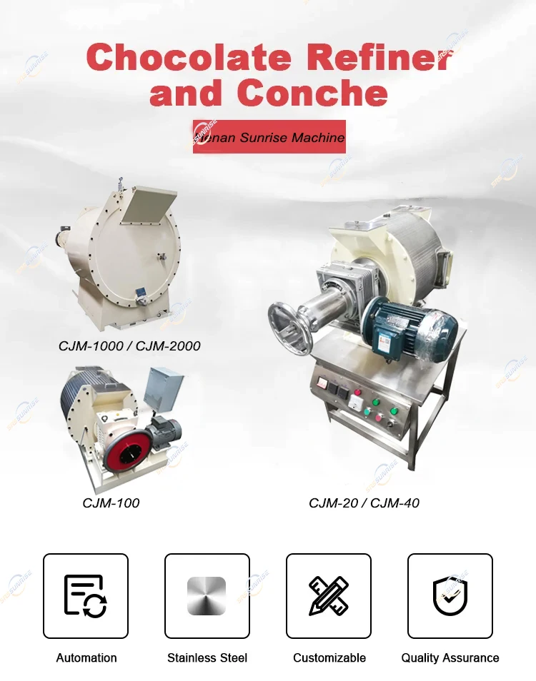 Mini Chocolate Bar Paste Making Machine - Easy & Efficient