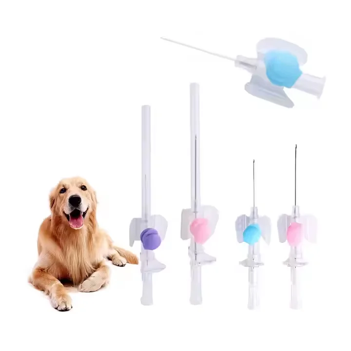 Veterinary IV Intravenous Injection Cannula IV Cannula Catheters with ...