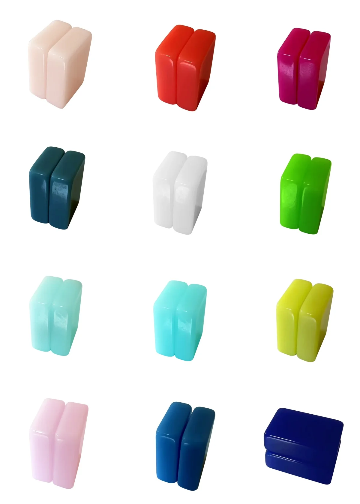 Customizable American Mahjong Set - Durable Acrylic Tiles